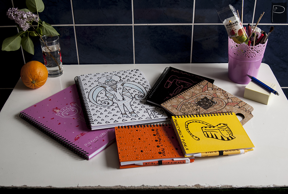 New Notebooks / Új Noteszek | Punctually Punch Art