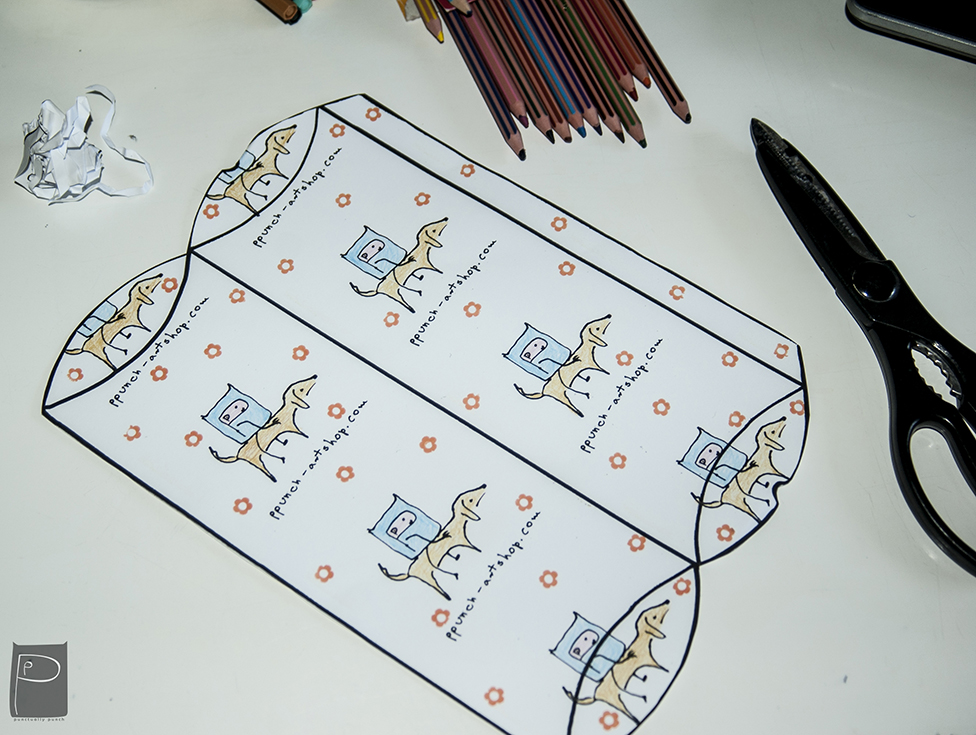 DIY: Paper Box Patterns 02. / Papír Doboz Minták 02. | Punctually Punch Art