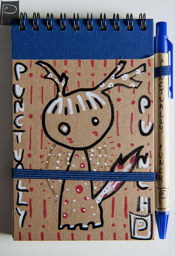 Gizmos on Notebooks / Izék Noteszeken | Punctually Punch Art