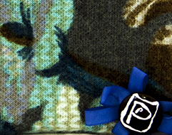 ‘Puzzle’ : blue & green / kék & zöld | Punctually Punch Art