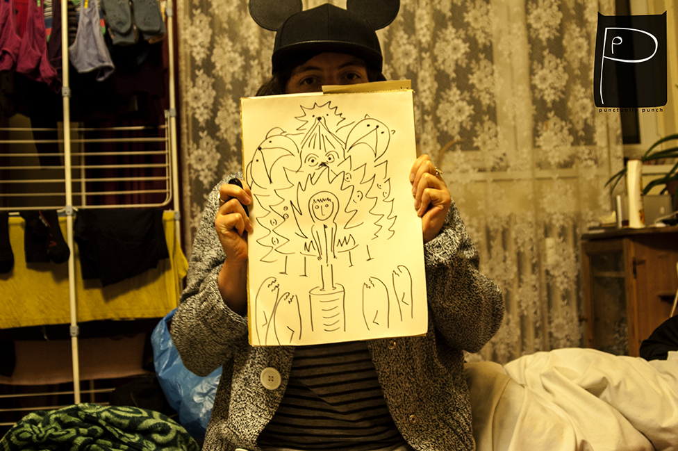 Daily drawing NO.03/ Napi rajzolás NO.03 | Punctually Punch Art